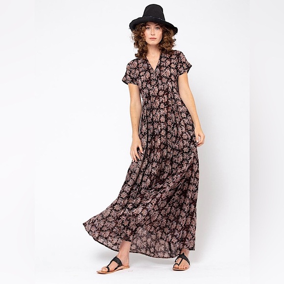 Matta | Dresses | Matta Kheera Kalamkari Dress Small Thistle | Poshmark